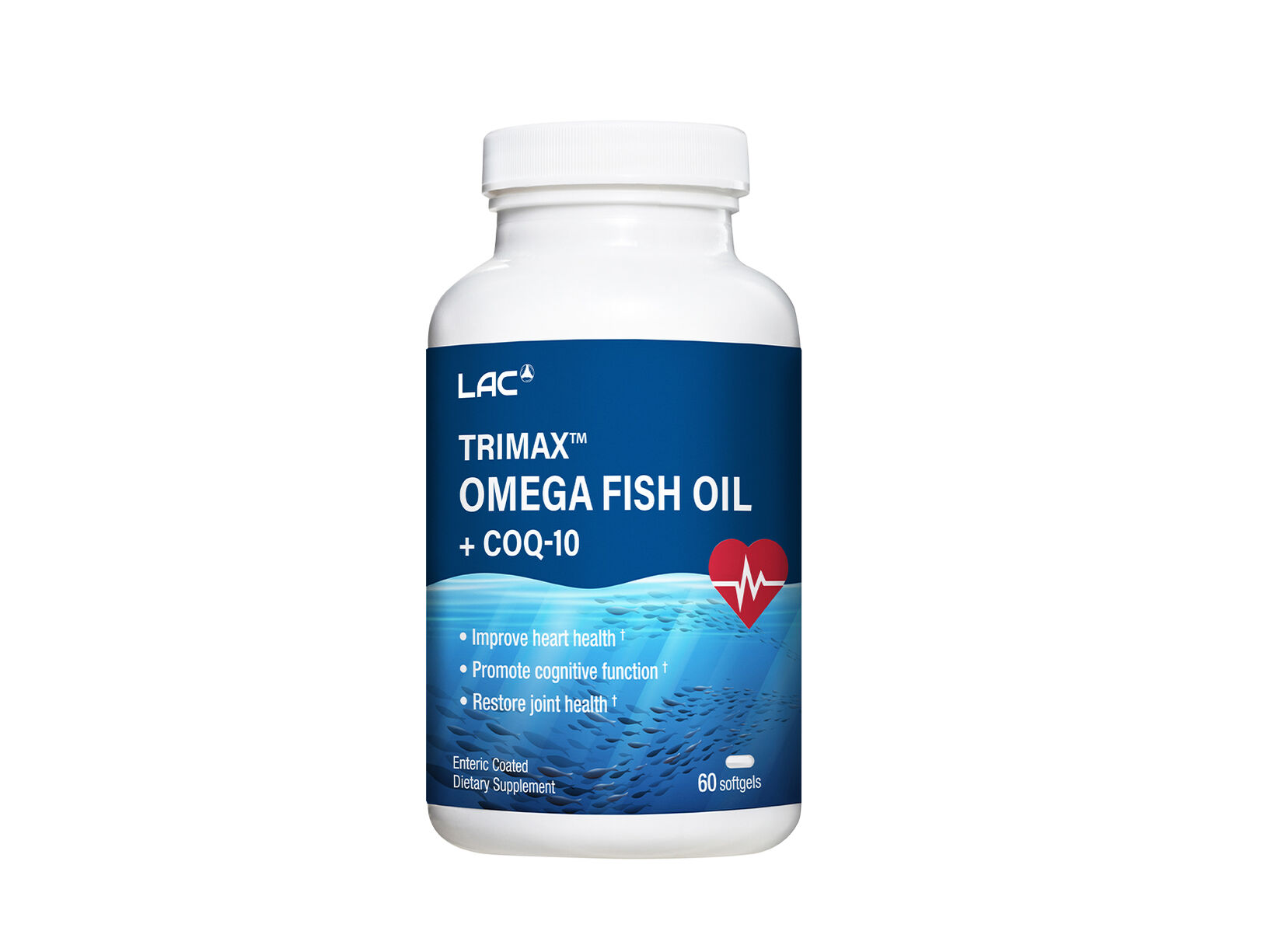 Trimax™ Omega Fish Oil + CoQ-10 | LAC Singapore