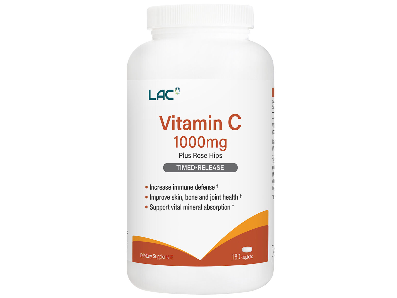 Vitamin C 1000mg Plus Rose Hips Timed-Release | LAC Singapore