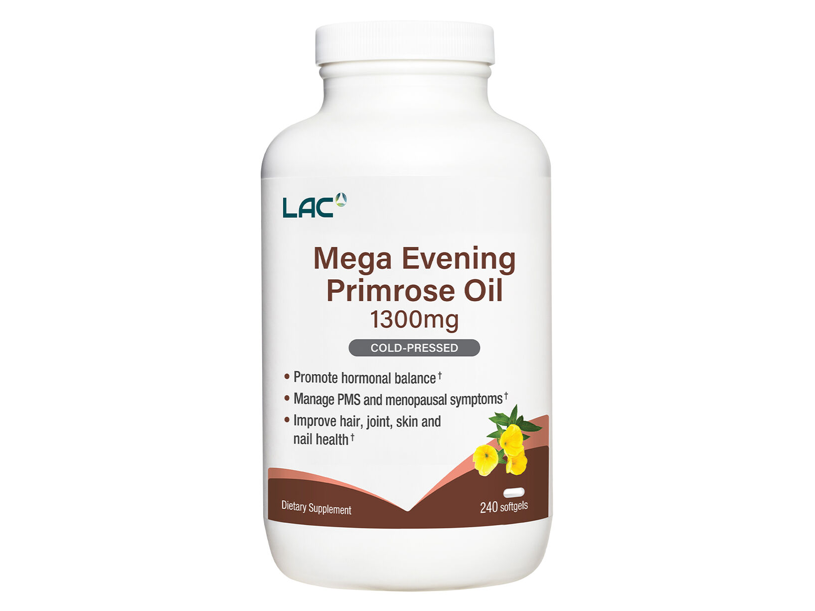 Mega Evening Primrose Oil 1300mg | LAC Singapore