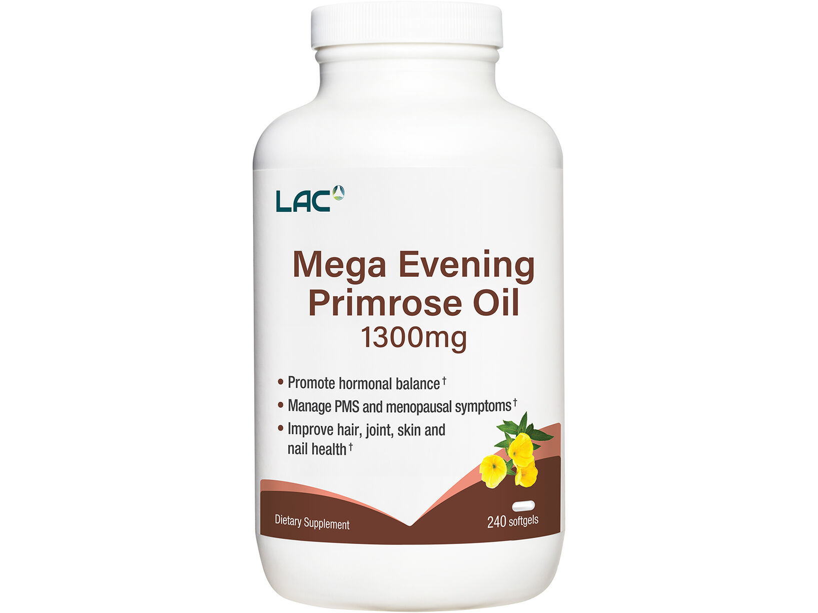 Mega Evening Primrose Oil 1300mg | LAC Singapore
