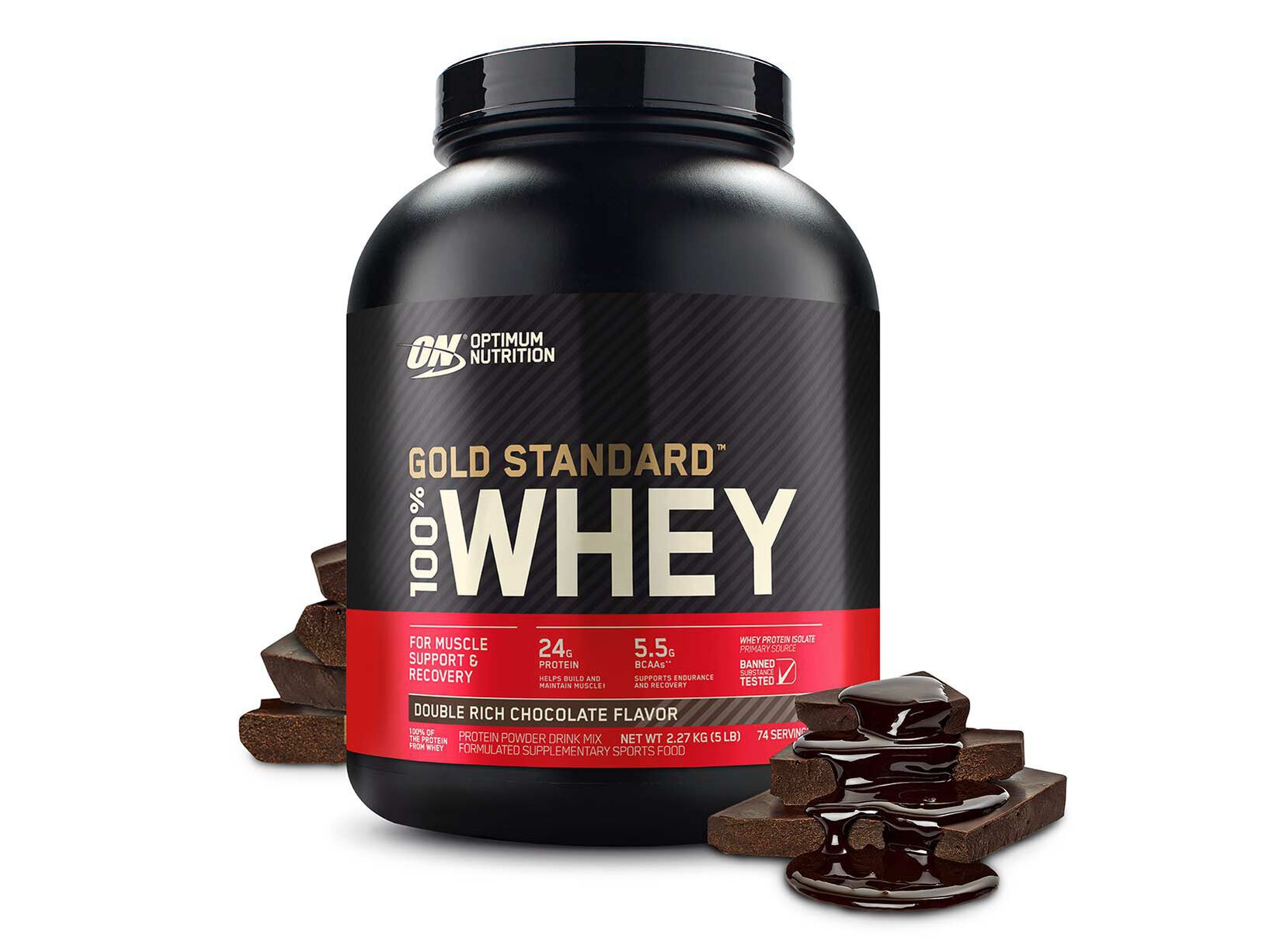 Gold Standard 100% Whey Double Rich Chocolate | LAC Singapore