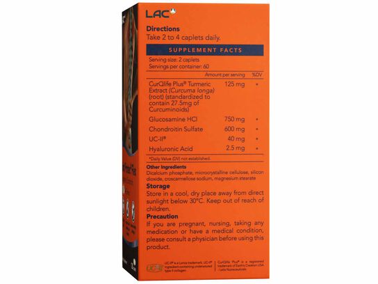 Joint Protec® Flex - UC-II® Collagen + CurQlife Plus® Turmeric | LAC ...