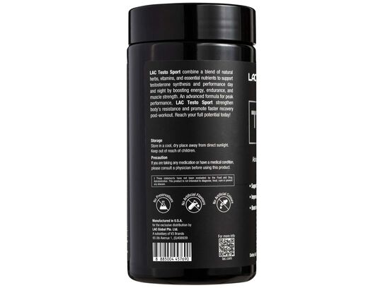 Testo Sport Advanced Testosterone Formula | LAC Singapore