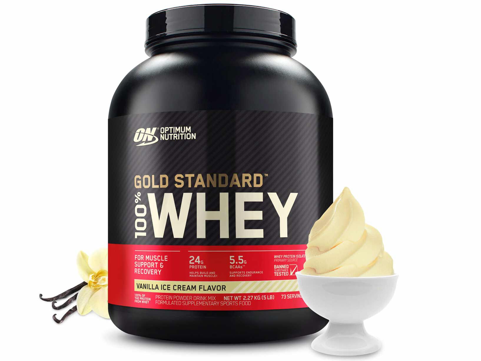 Gold Standard 100% Whey Vanilla Ice Cream | LAC Singapore