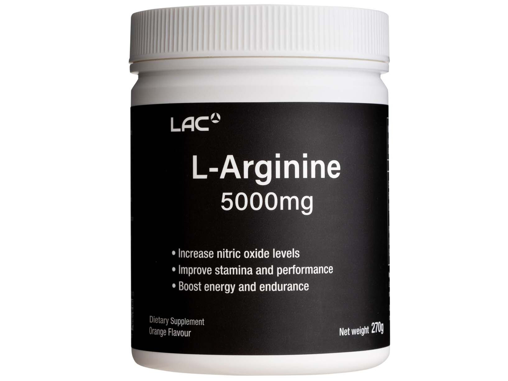 L-Arginine 5000mg Orange Flavour | LAC Singapore